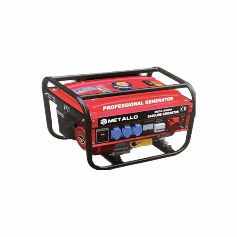 Generator Metallo Meta-8500W - Generator.pw